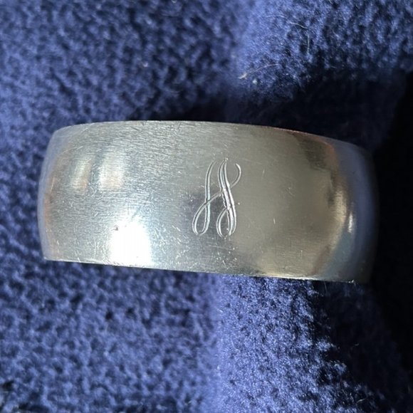 Leonard | Jewelry | Vintage Leonard 7s Initial A Engraved Genuine ...